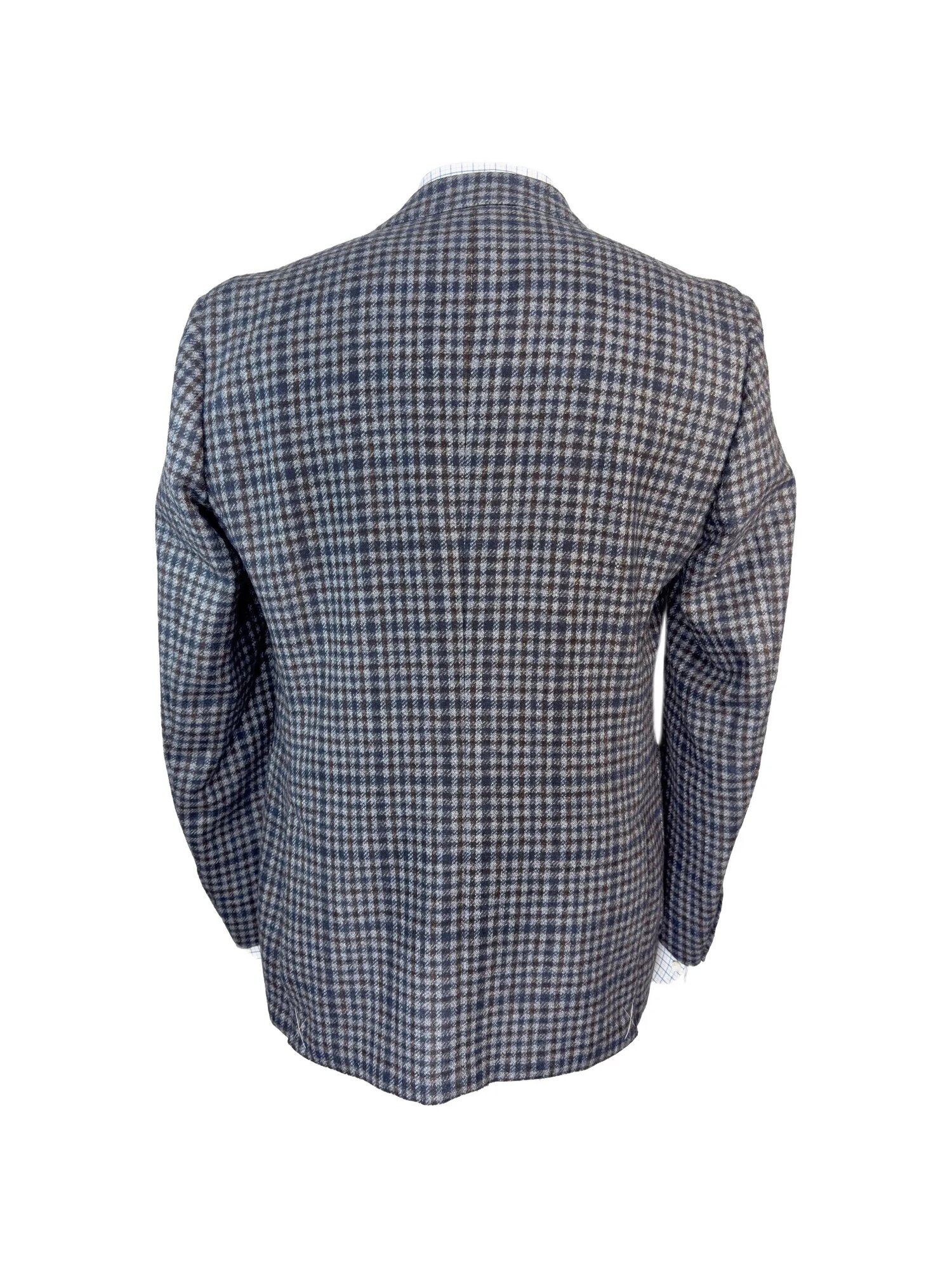 Куртка LUCIANO BARBERA Check single-breasted suit jacket, размер 56 — фото 1