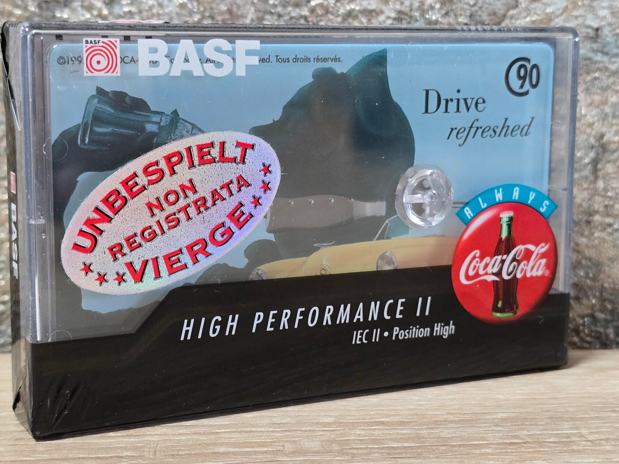 Аудиокассета BASF Coca-Cola-3 — фото 1