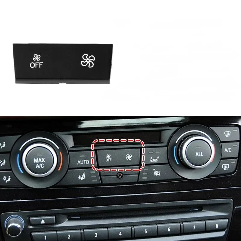 Кнопка A/C BMW E90 E92 E93 E87 X1 X3 F25, No.2 With OFF