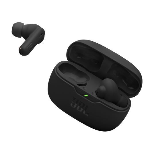 Беспроводные наушники JBL Wave Beam, с микрофоном, Bluetooth 5.2, черный