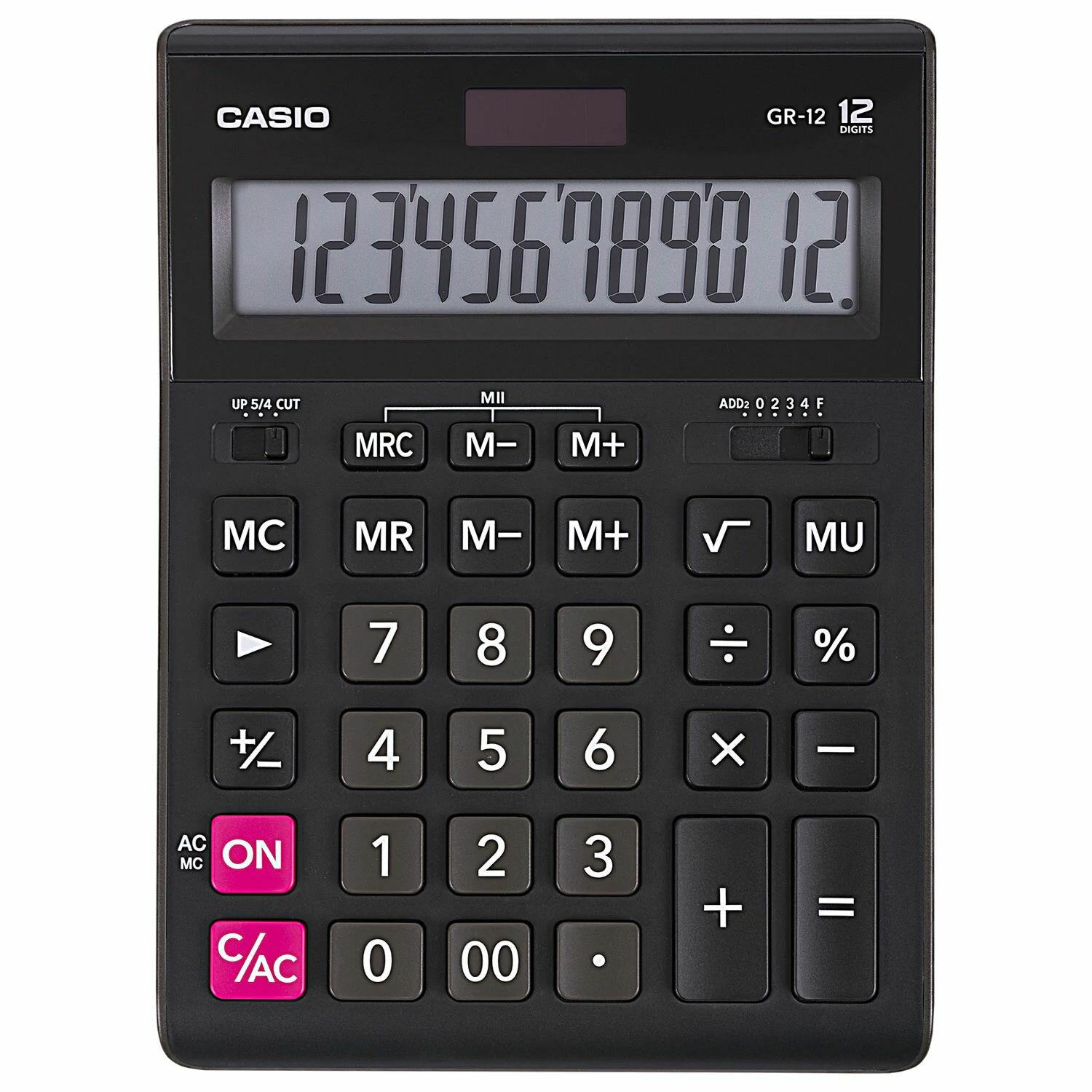 Калькулятор GR-12 12 разряд. GR-12-W-EH