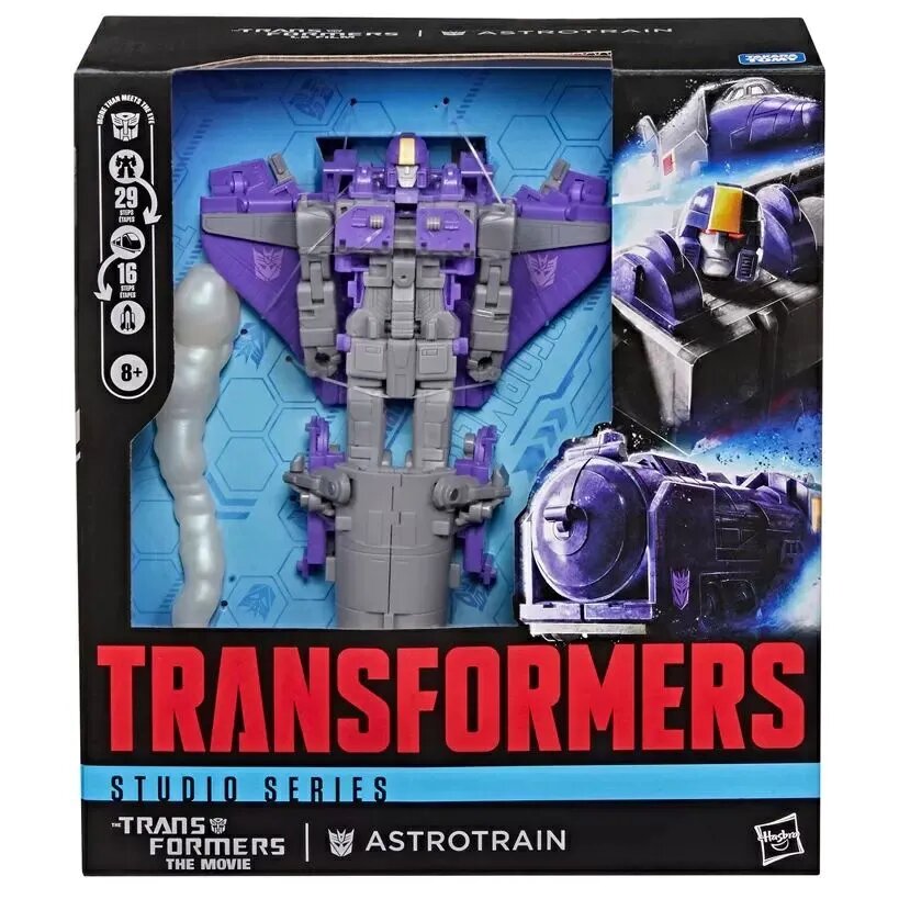 Трансформеры игрушки Hasbro Transformers Studio Series Leader Class The Transformers: The Movie 86 Astrotrain 21.5cm G2190