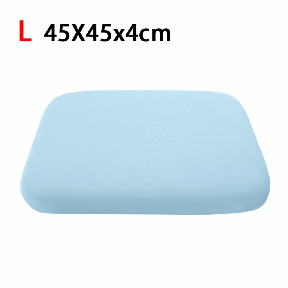 Подушка на стул 45x45 см синий