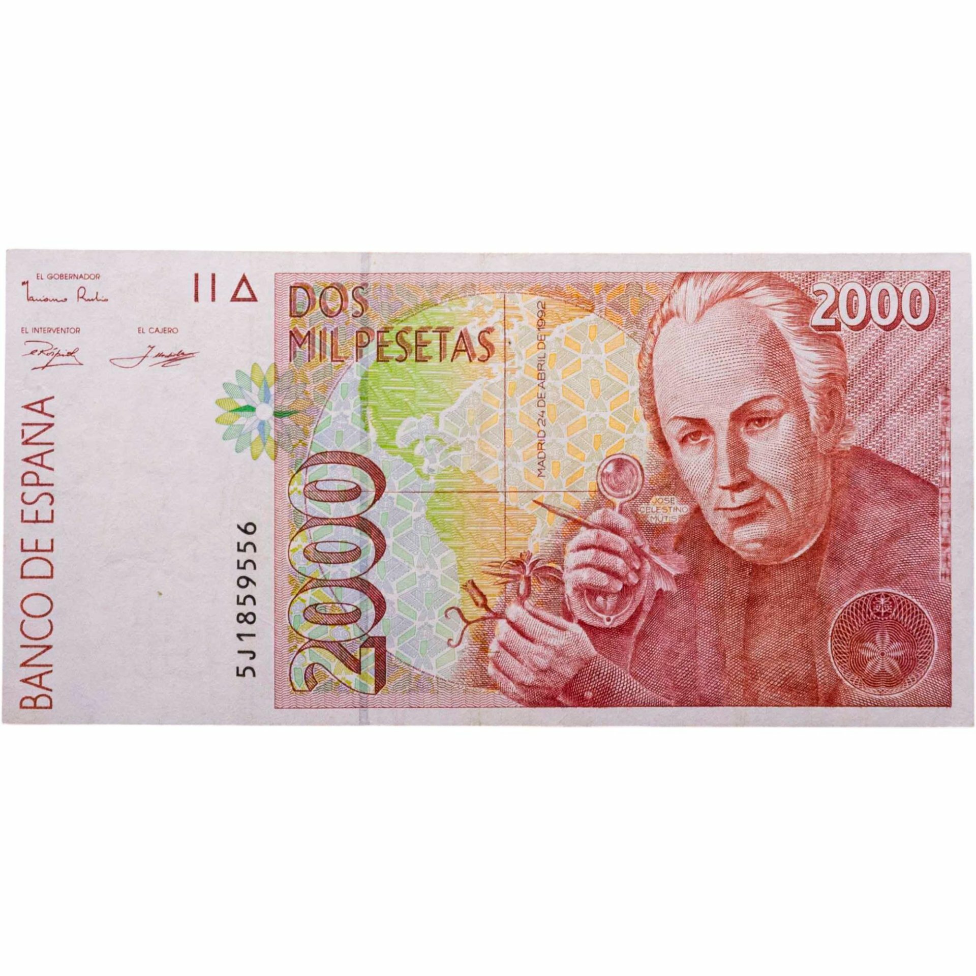 Испания 2000 песет 1992
