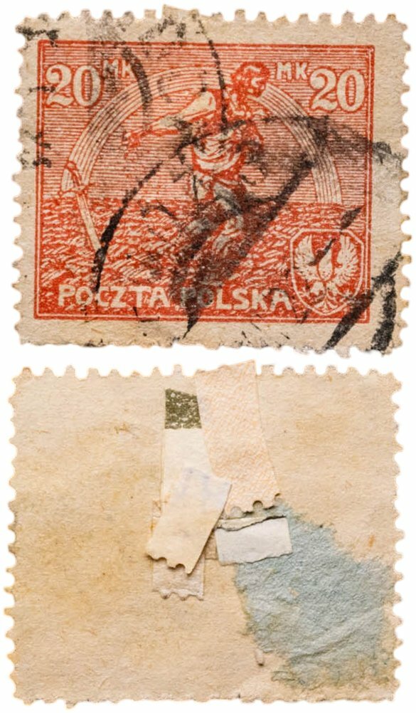 Польша марки 20 1921-1922 "Сеятель"