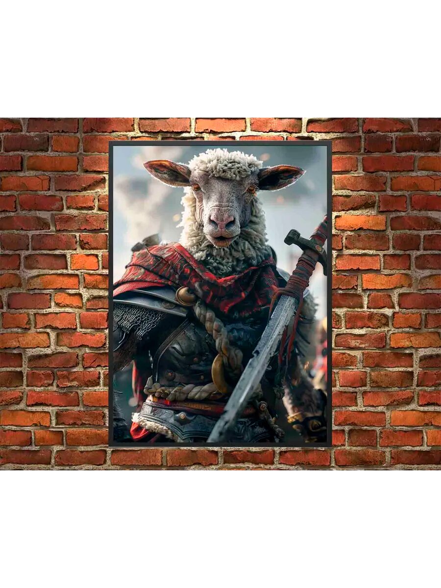 Гладиатор с овцеводческой фермы 1, Плакат 30x42см