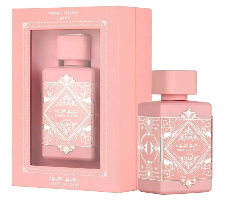 Lattafa Perfumes Noble Blush Badee Al Oud 100 мл женский парфюм - Латтафа Бади Аль Уд Нобл Блаш