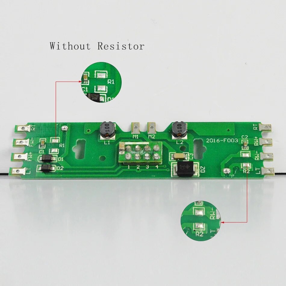 Модель поезда HO 1/87 пластиковая without resistor
