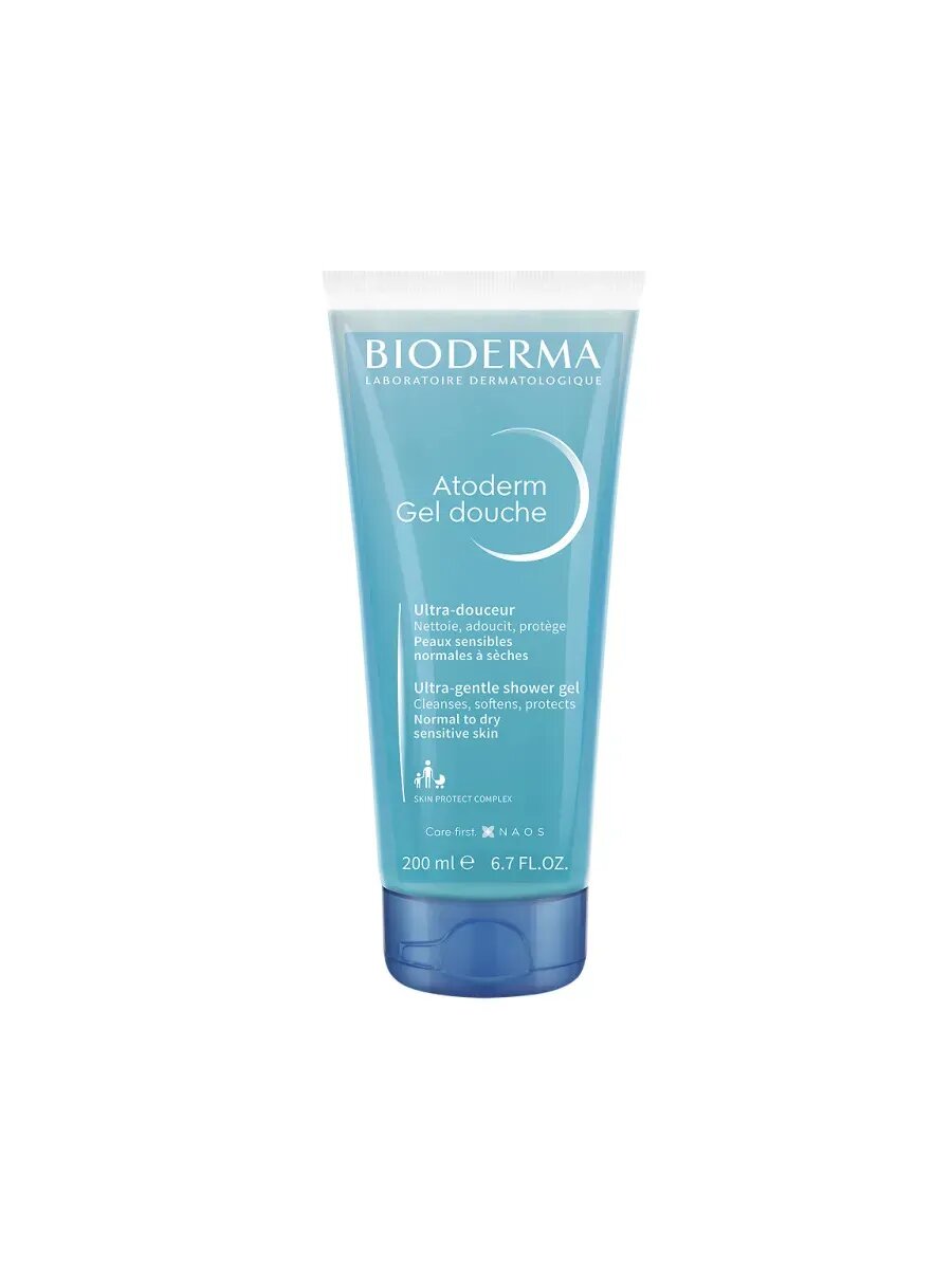Bioderma Atoderm Мягкий очищающий гель для душа для нормальн