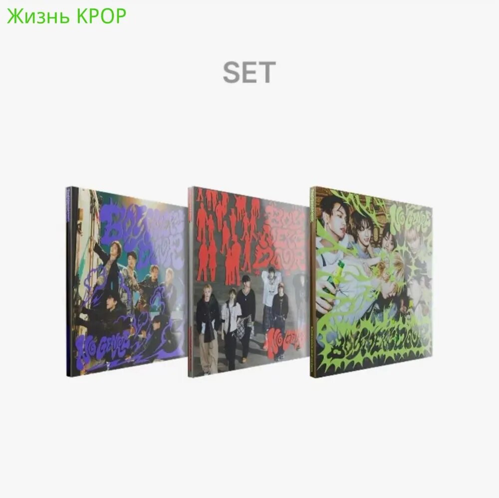 BOYNEXTDOOR NO GENRE 4th EP Album - Импортное издание, К-поп, 3 CD/DVD, Корея