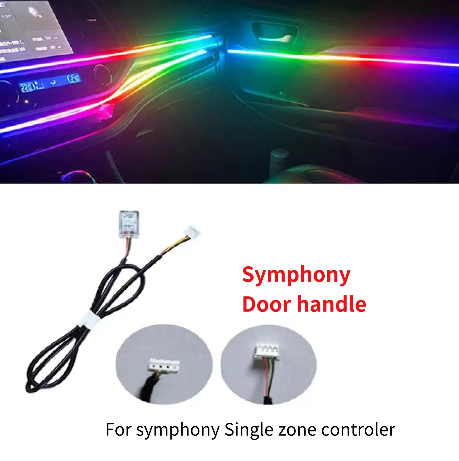RGB Светодиодная подсветка Sy Door Handle X1