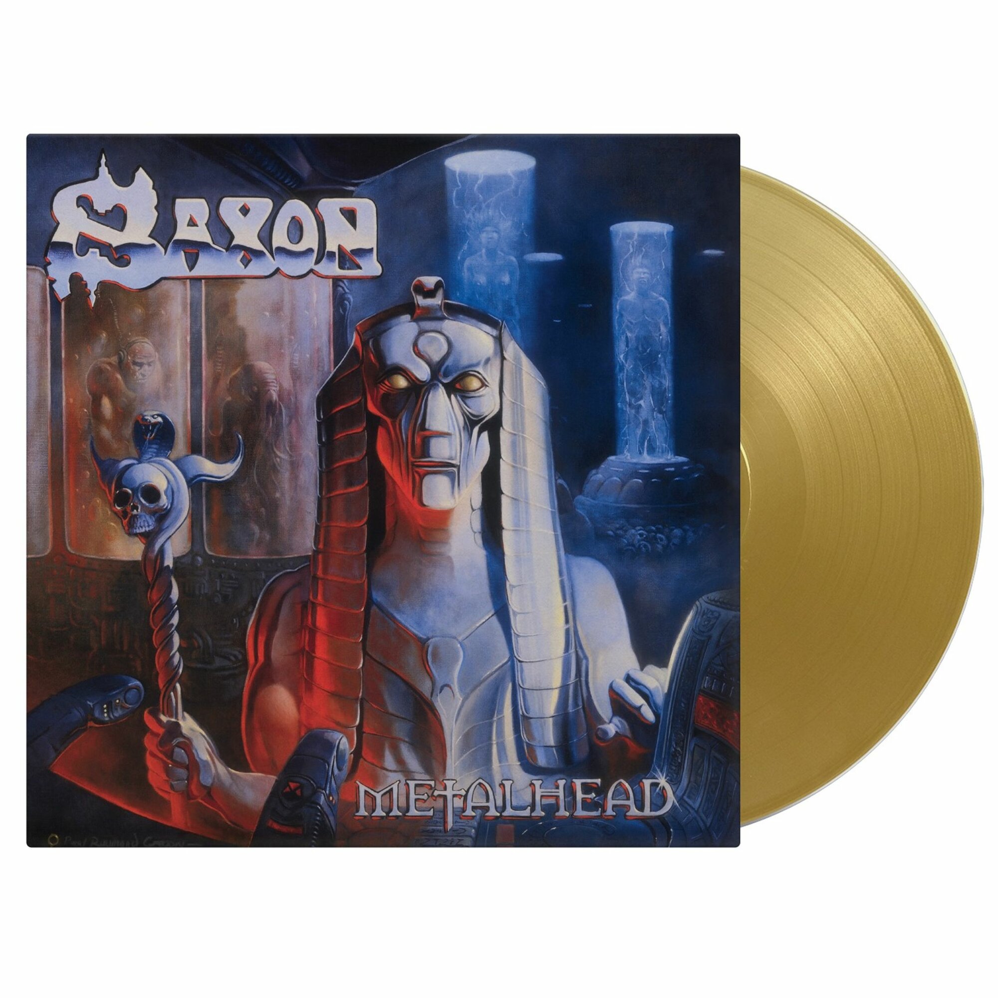 Виниловая пластинка Saxon - Metalhead (180g) (Limited Numbered Edition) (Gold Vinyl) (LP) (1 LP)