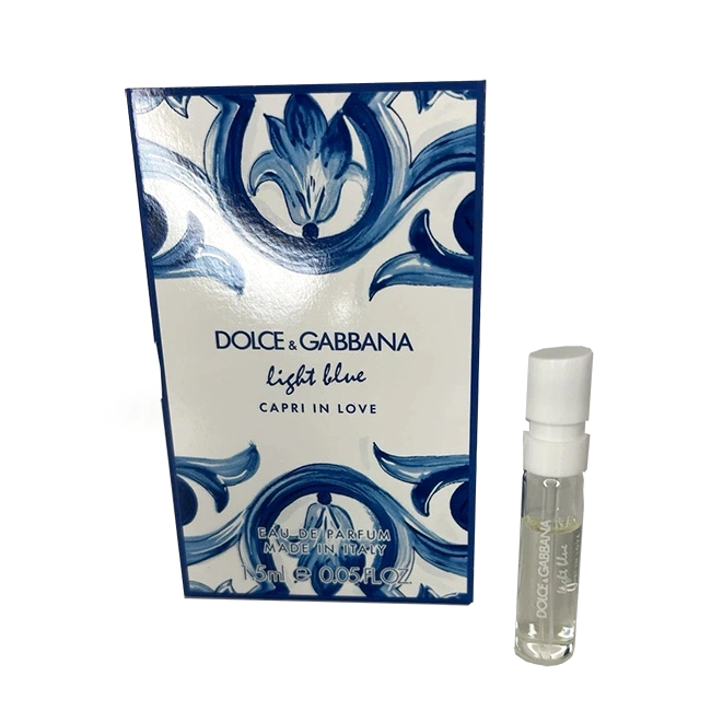 Парфюмерная вода для женщин Dolce & Gabbana Capri in Love 1.5 мл миниатюра - Дольче Габбана Капри ин Лав