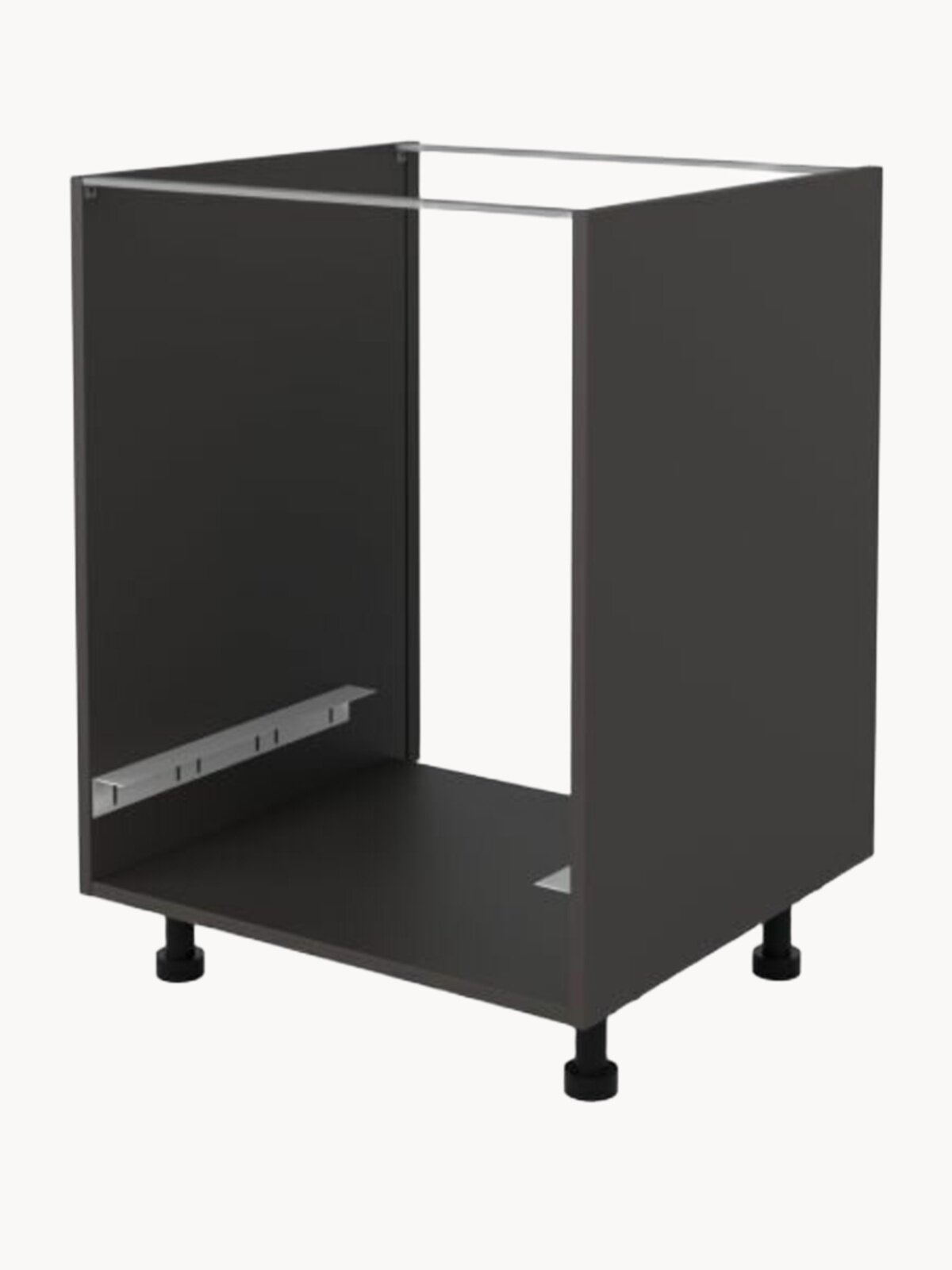 Кухонный модуль напольный Модум / Корпус шкафа напольный под духовой шкаф 60x56x72 Графит, LIVA