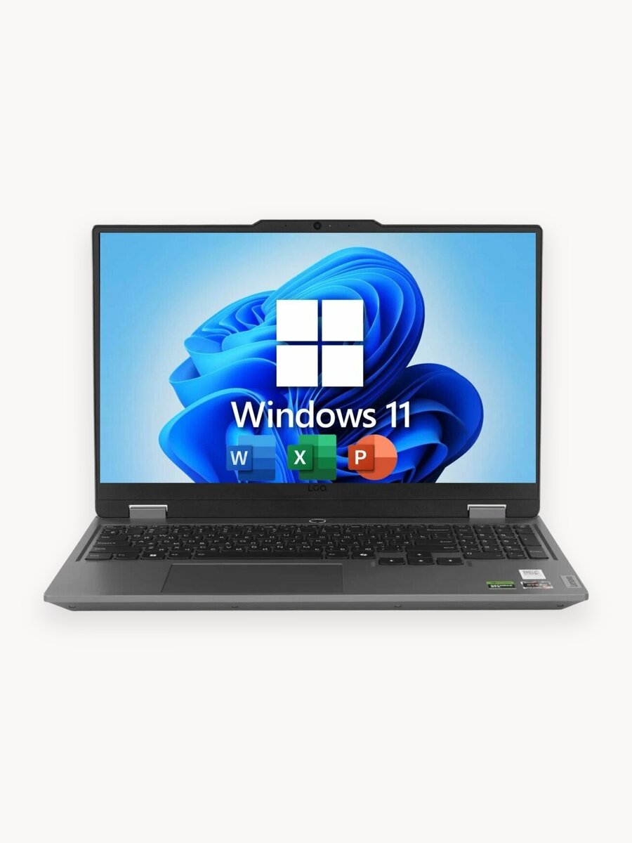 Ноутбук Lenovo LOQ 15.6 IPS/Core i5-12450HX/16GB DDR5/512GB/RTX 3050 6Gb/Windows 11 Pro + Office 2021/Русская раскладка