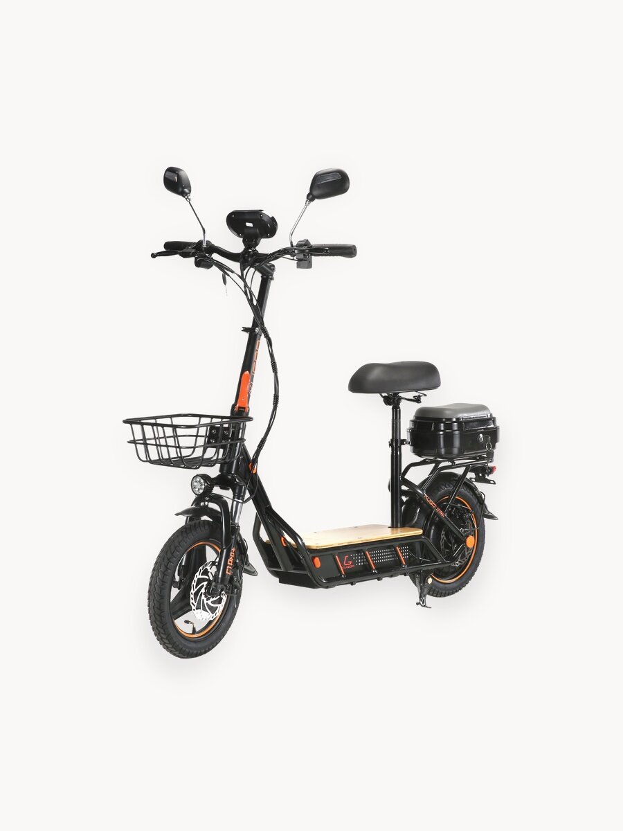 Электросамокат KUGOO C1 PRO+, с сиденьем, максимальная нагрузка 130кг, 2025 год