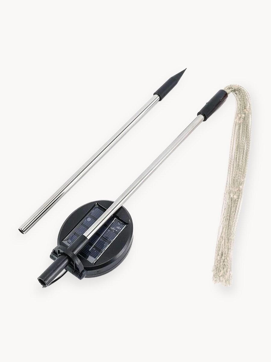 Солнечный уличный светильник-гирлянда 90 LED, водозащищённый, гибкая медная проволока, два режима свечения, автоматическое включение для сада, двора, балкона и праздника