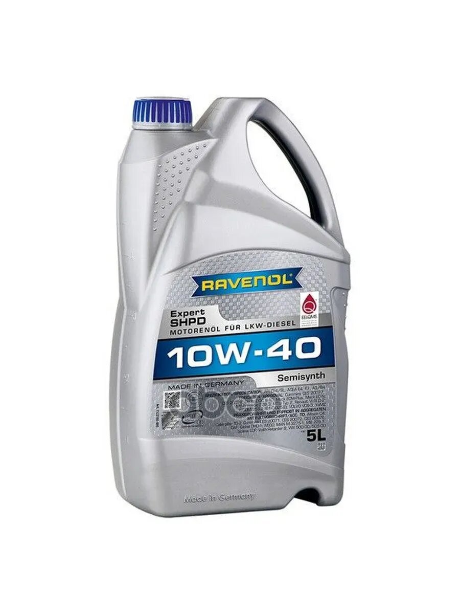 Ravenol Ravenol 10W40 5Л Expert Shpd (Ci-4, Sl Cummins Ces 2