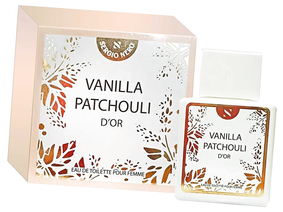 Туалетная вода женская Sergio Nero Vanilla Patchouli D Or 50 мл - Серджио Неро Золотые Пачули