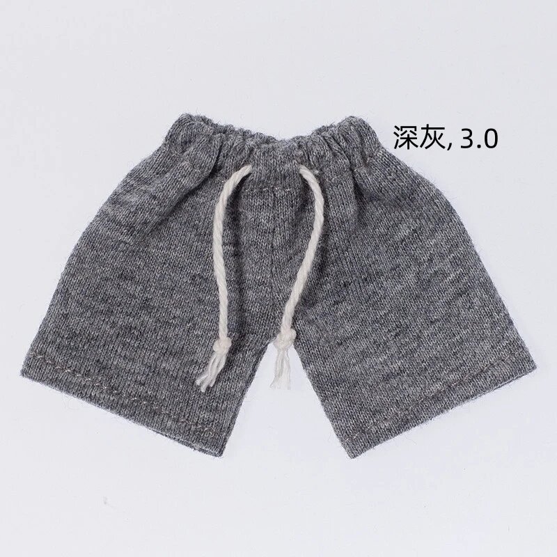 Спортивные шорты для кукол BJD 1/12 myfun KZ03-D Grey-L