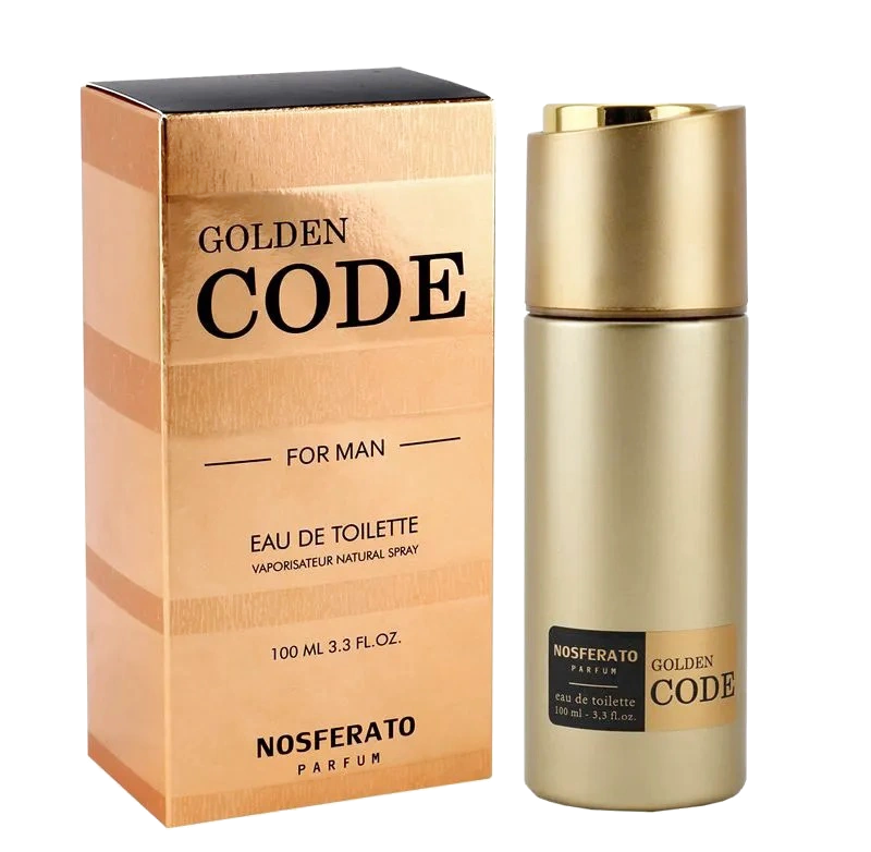 Eau de toilette Дельта парфюм Голден Код 100 мл для мужчин - Golden Code