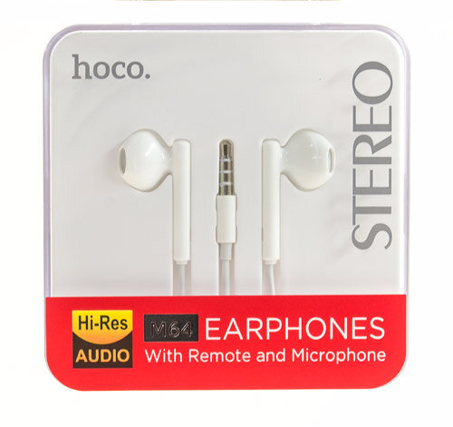 Наушники с микрофоном HOCO M64, белые