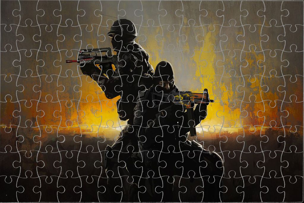 Пазл "Counter-Strike, CS GO, Контр Страйк" №9