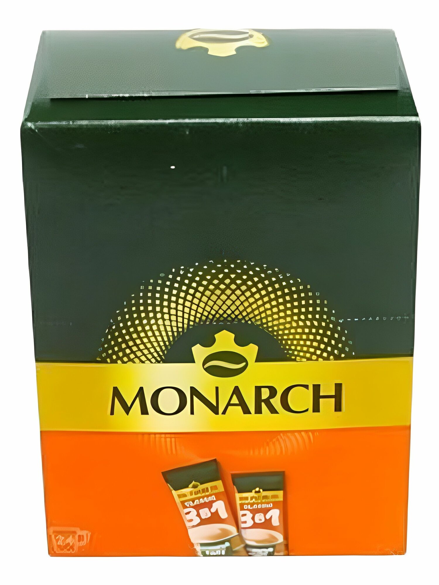 Кофейный напиток Monarch Classic, 3 в 1, растворимый, в стиках, 24 шт. x 13,5 г