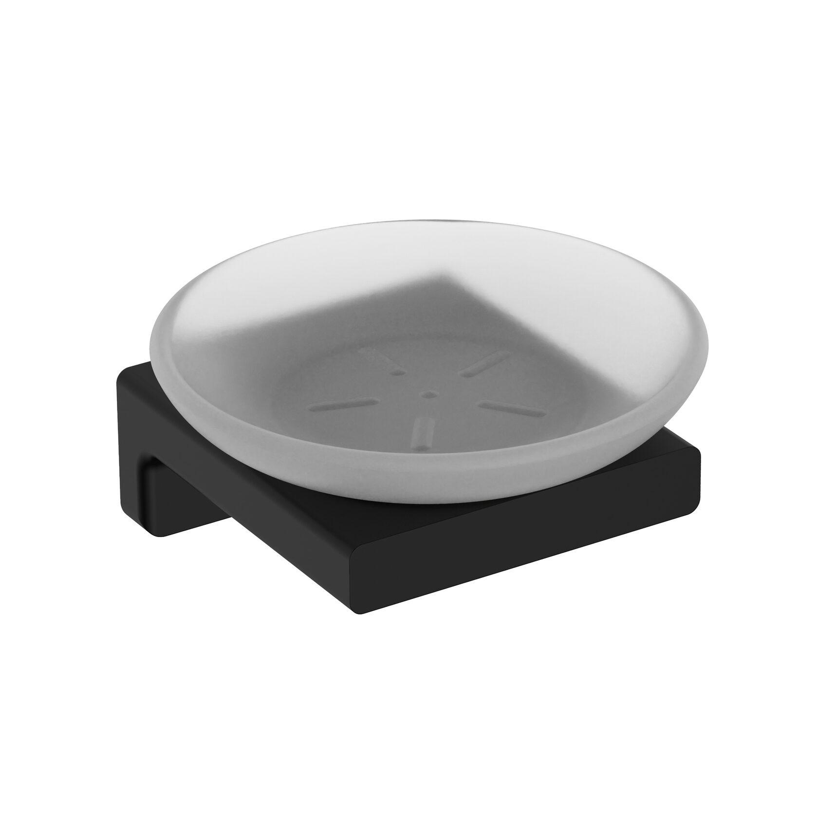 Мыльница AQUAme Tivoli AQM7314MB цвет Черный матовый
