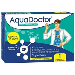 Aquadoctor средство коагулирующее Superflock 0,125 кг в картушах