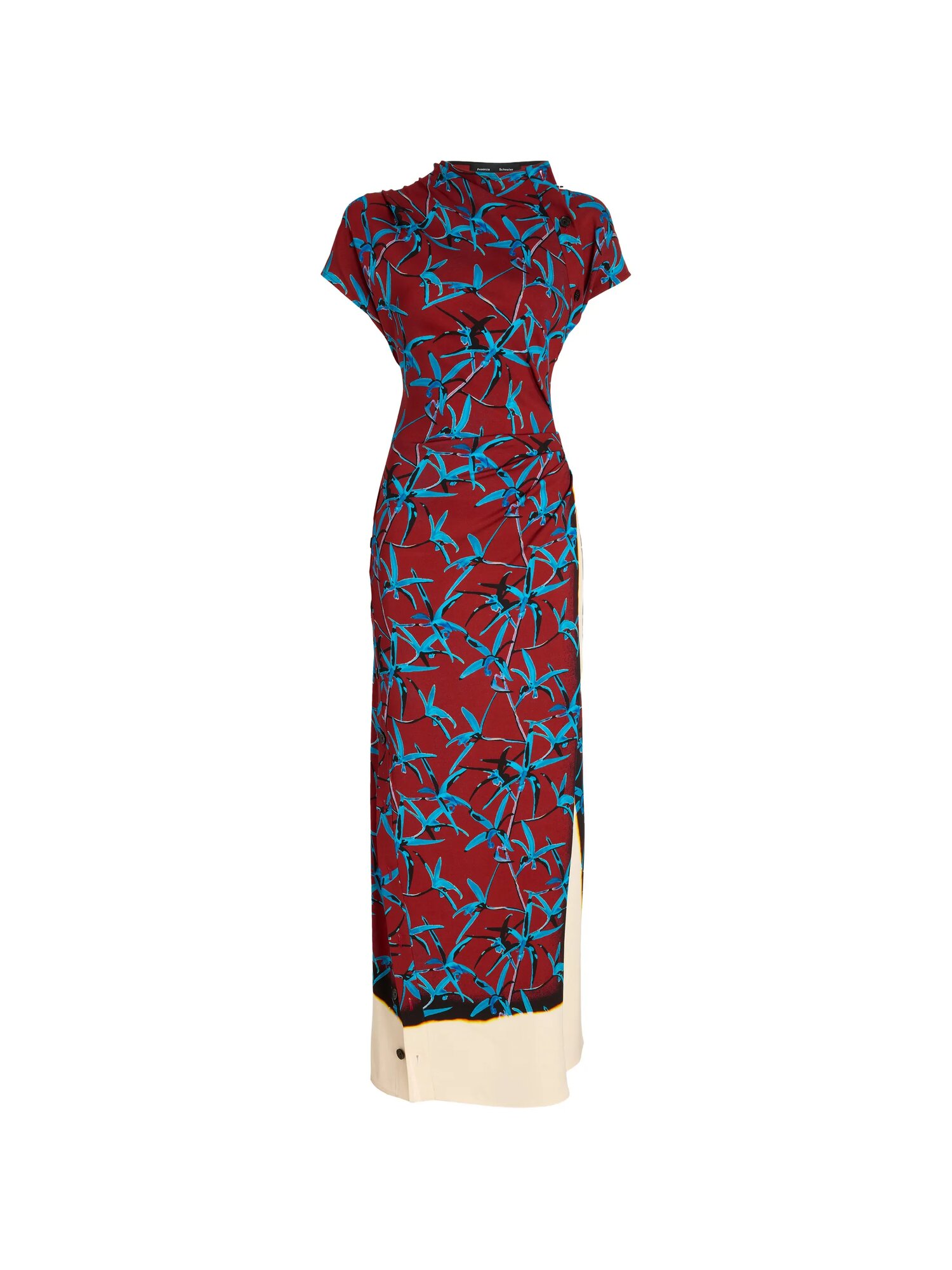Платье Proenza Schouler Anais dress in printed stretch cady