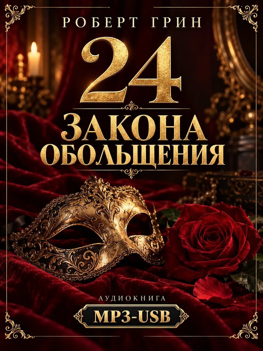 24 закона обольщения - Роберт Грин (MP3-USB)