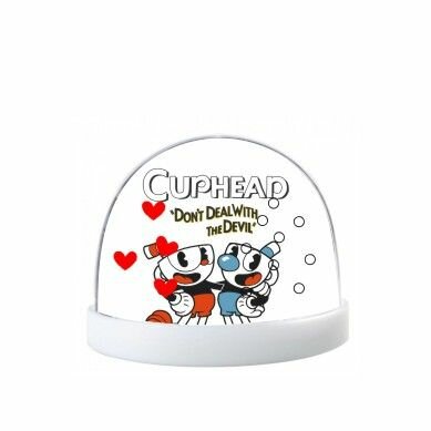 Водяной шар Cuphead/ Капхед №4, Искусственный снег