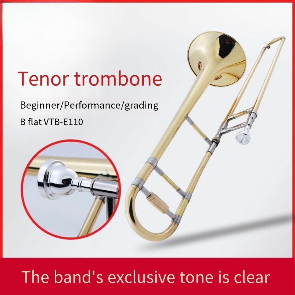 Тромбон си-бемоль мажор, тенор VTB-E110, выступление на экзамене начального и среднего уровня.