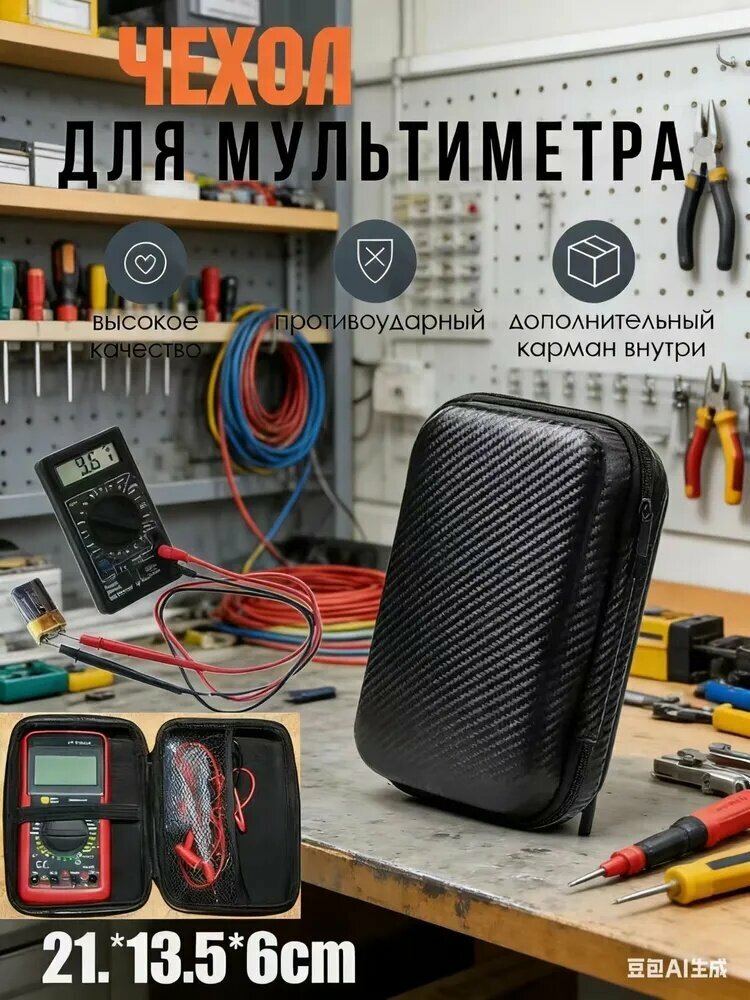 Чехол для мультиметра и аксессуаров