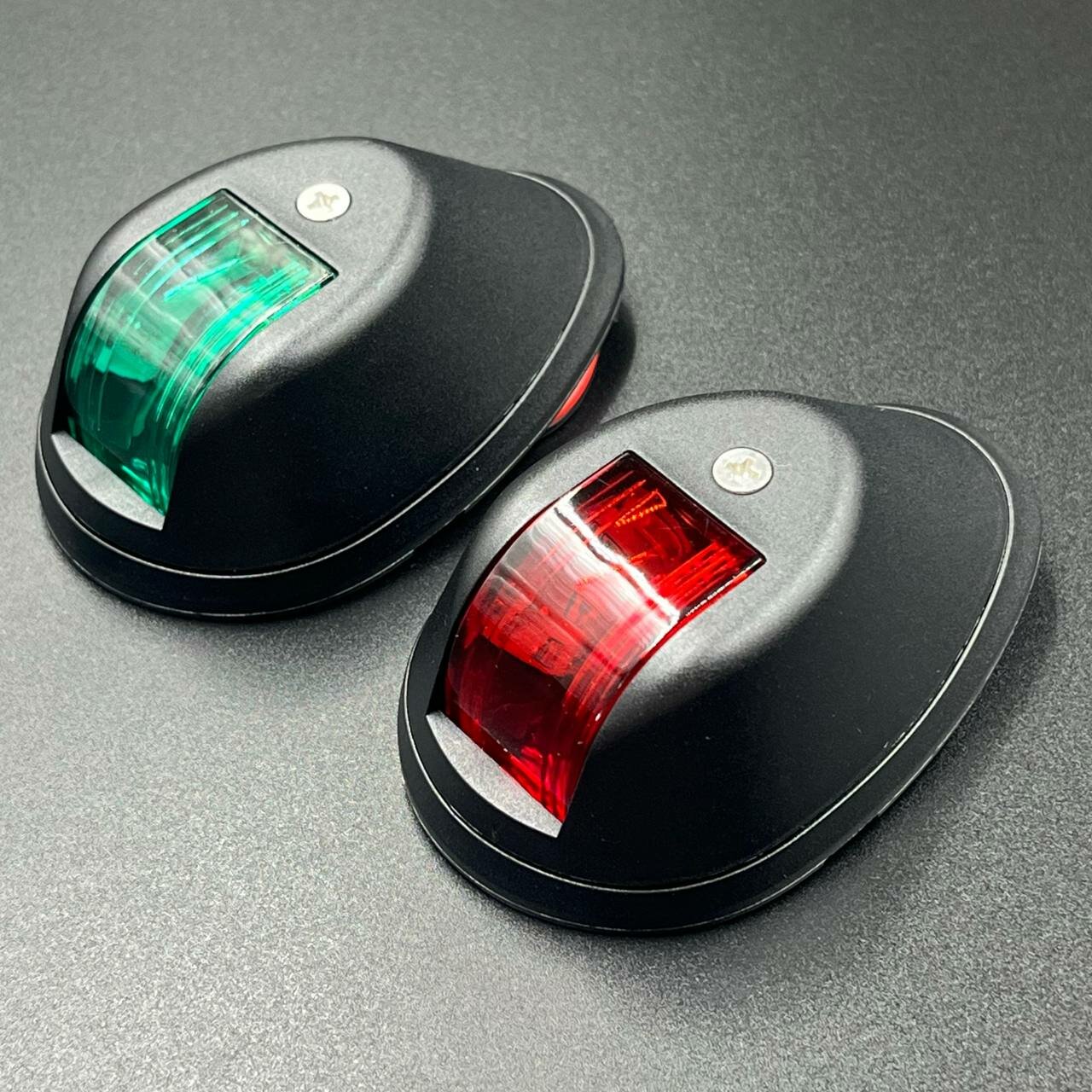 Огни ходовые (комплект) (91.5x59x33мм) чёрный (Производитель Sunfine)