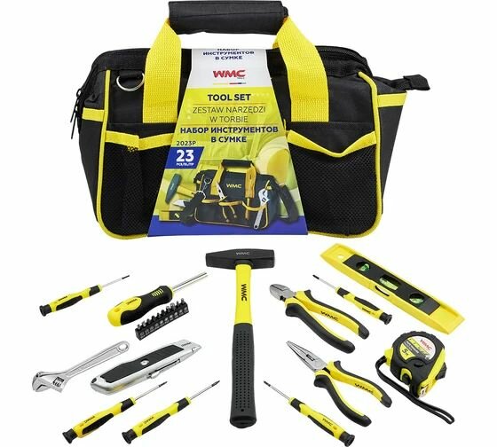 Набор инструментов в сумке 23 предмета WMC TOOLS