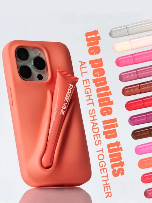 Блеск для губ, блеск тинт, оттеночный бальзам для губ, полупрозрачная губная помада