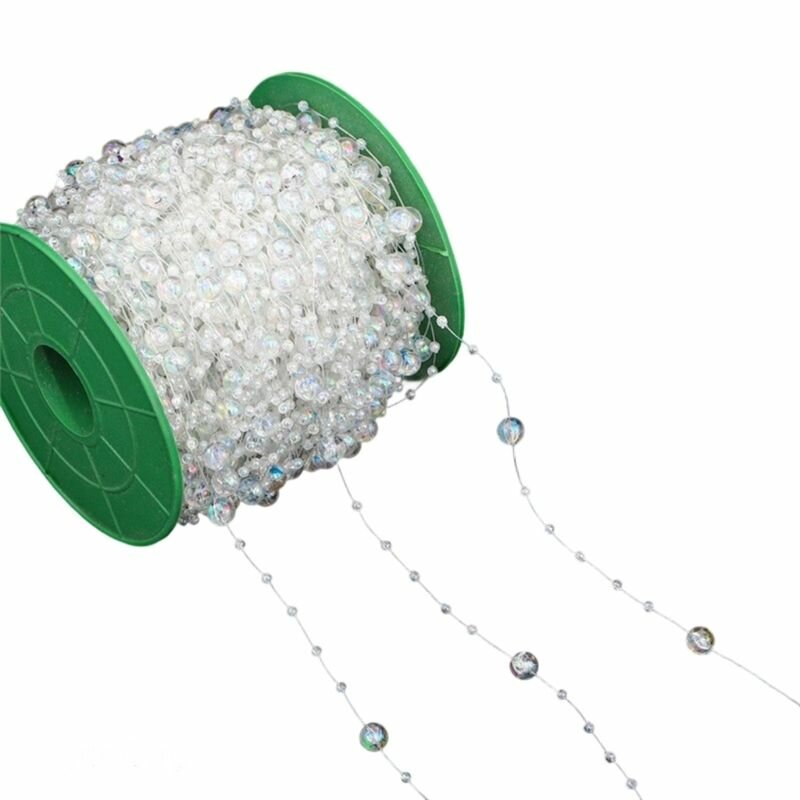 Diy ювелирные аксессуары ручной работы цепочка из бисера цепочка-круглые бусины AB цвета