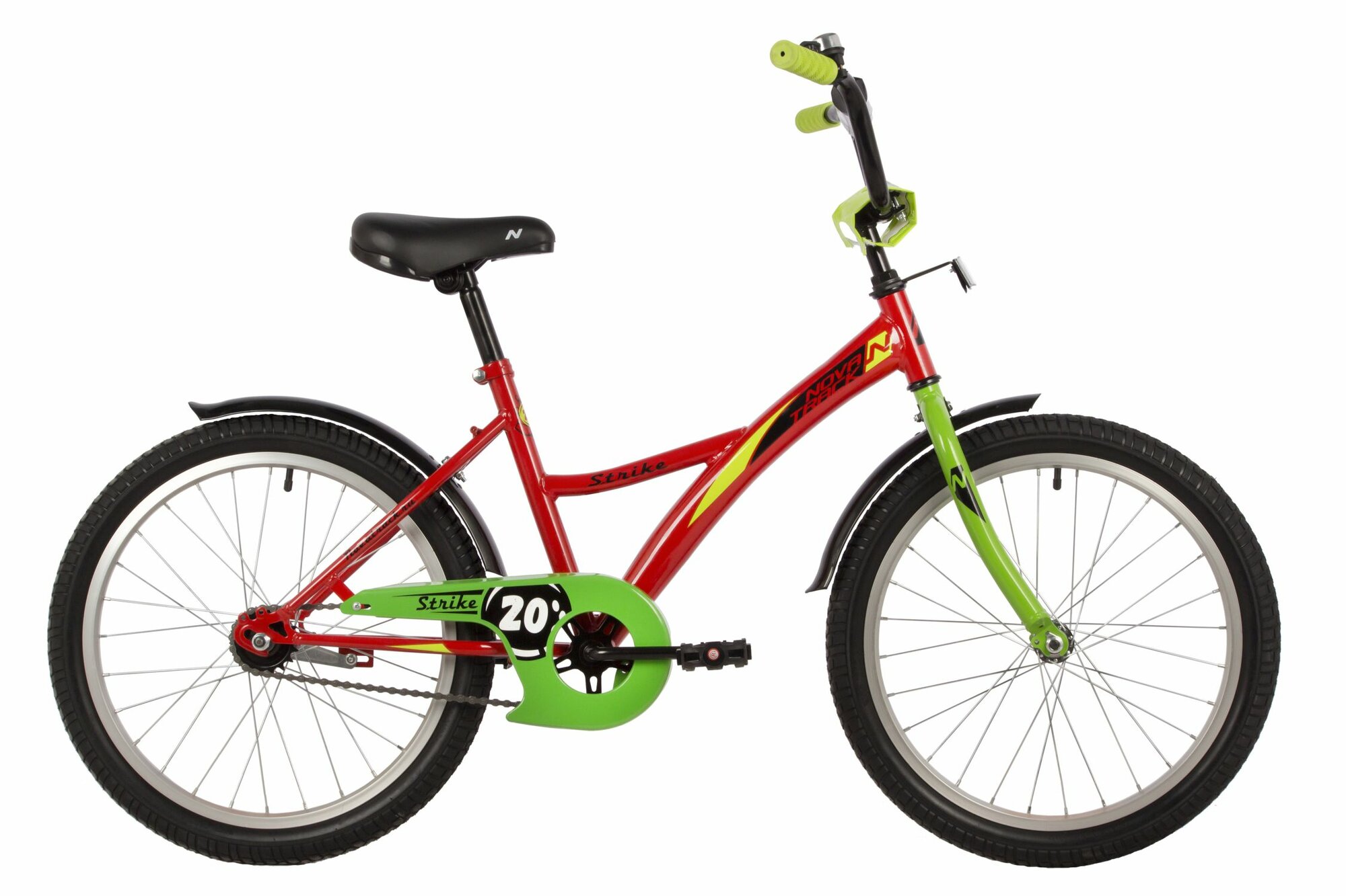 Велосипед Novatrack Strike 20 (2022) без доп. колес