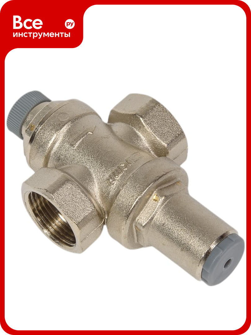 Регулятор давления MVI поршневой, с выходом под манометр, 3/4" SE.455.05