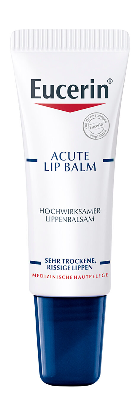 EUCERIN Бальзам для губ успокаивающий и увлажняющий для взрослых и детей, 10 мл