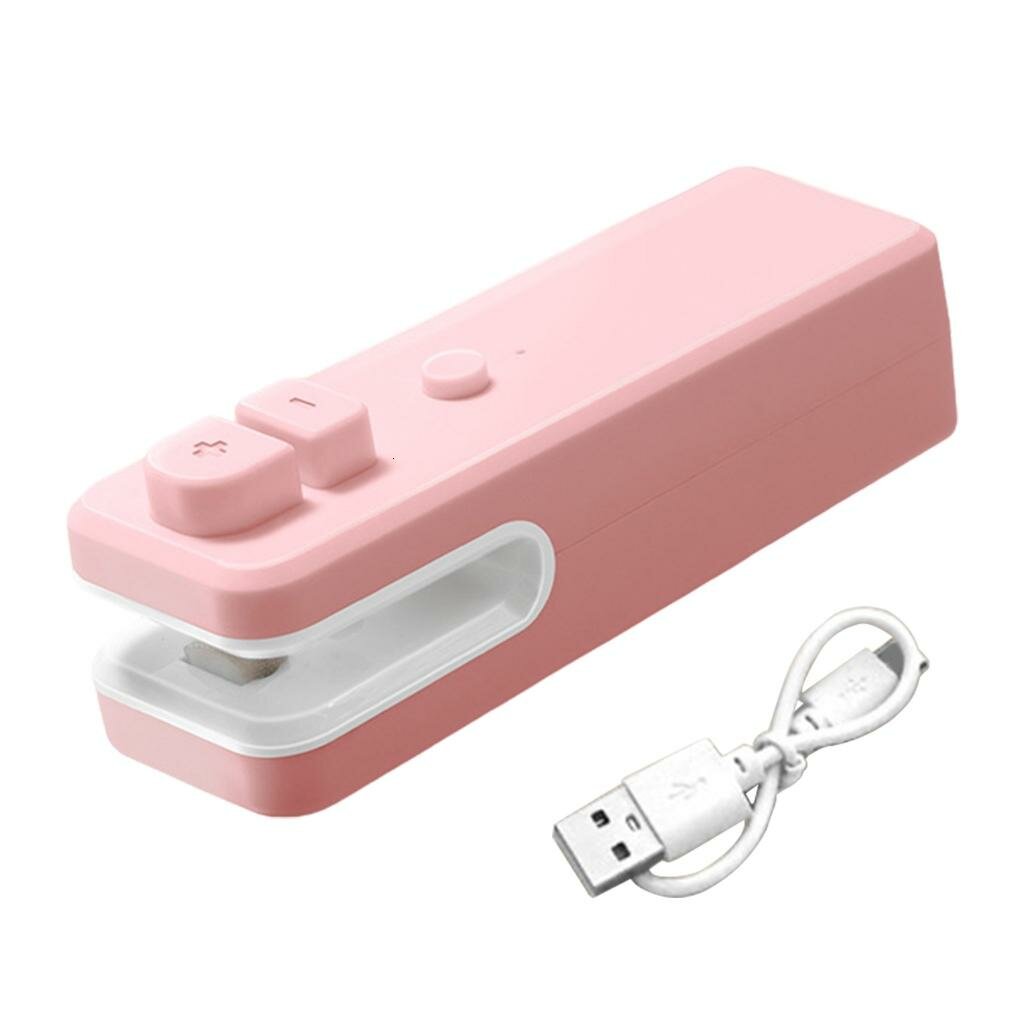 Мини-сварочный аппарат для пакетов с USB-питанием, Розовые