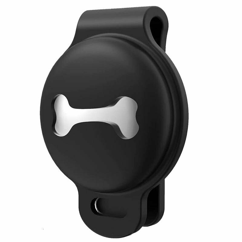 Силиконовый чехол для трекера на ошейник, Черный