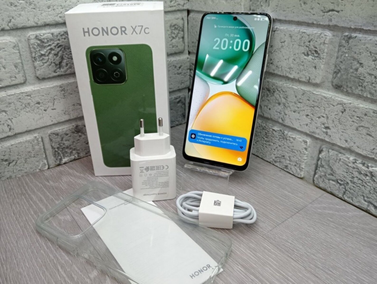 Смартфон Honor X7c 6/128 Gb, Белый