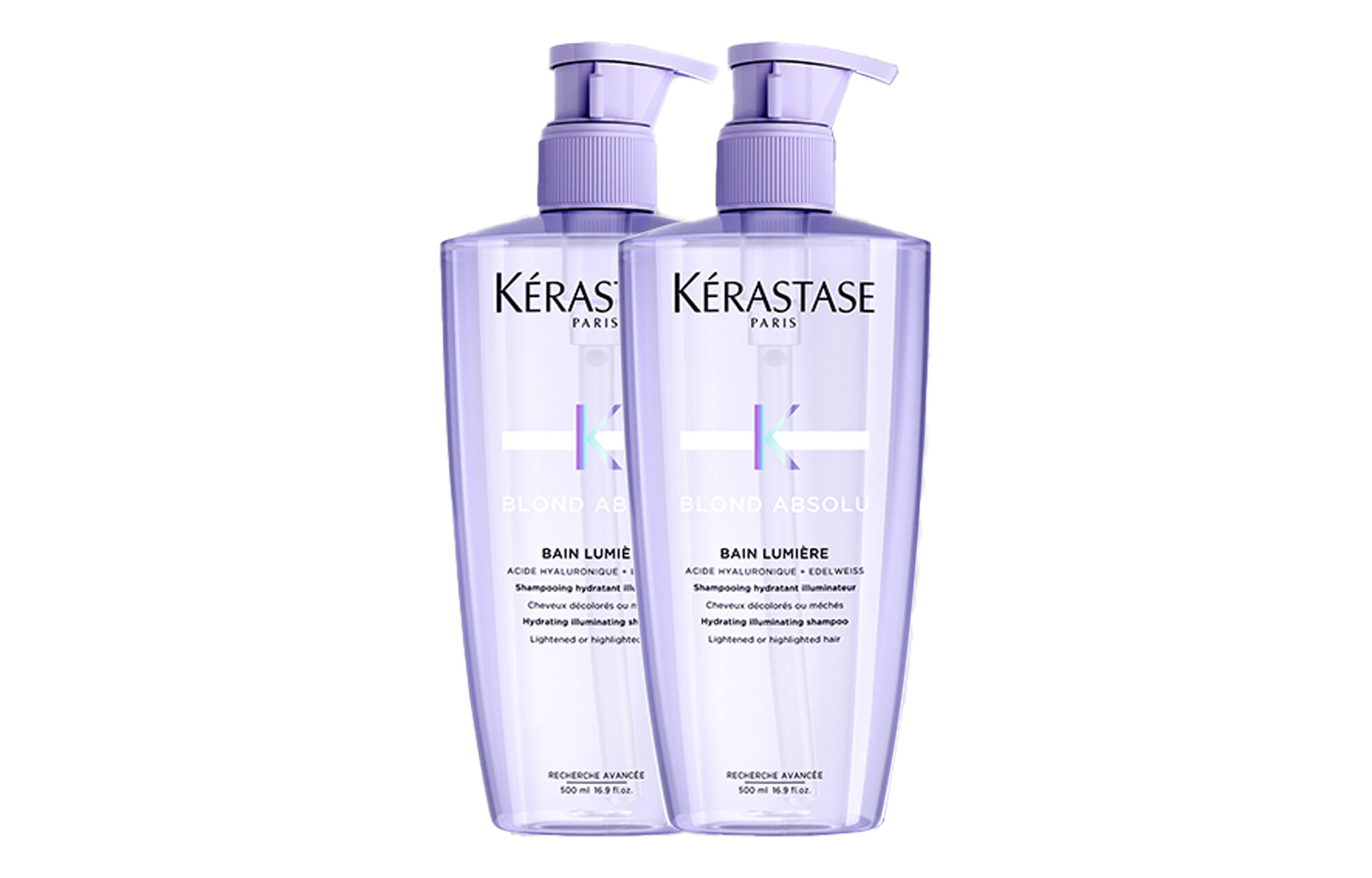 Шампунь унисекс KERASTASE Blond Absolu Bain Lumière 500ml*2