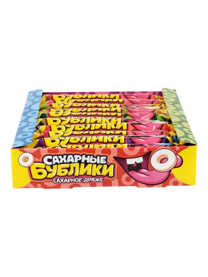 Сахарное драже «Сахарные бублики», ассорти, 23 г