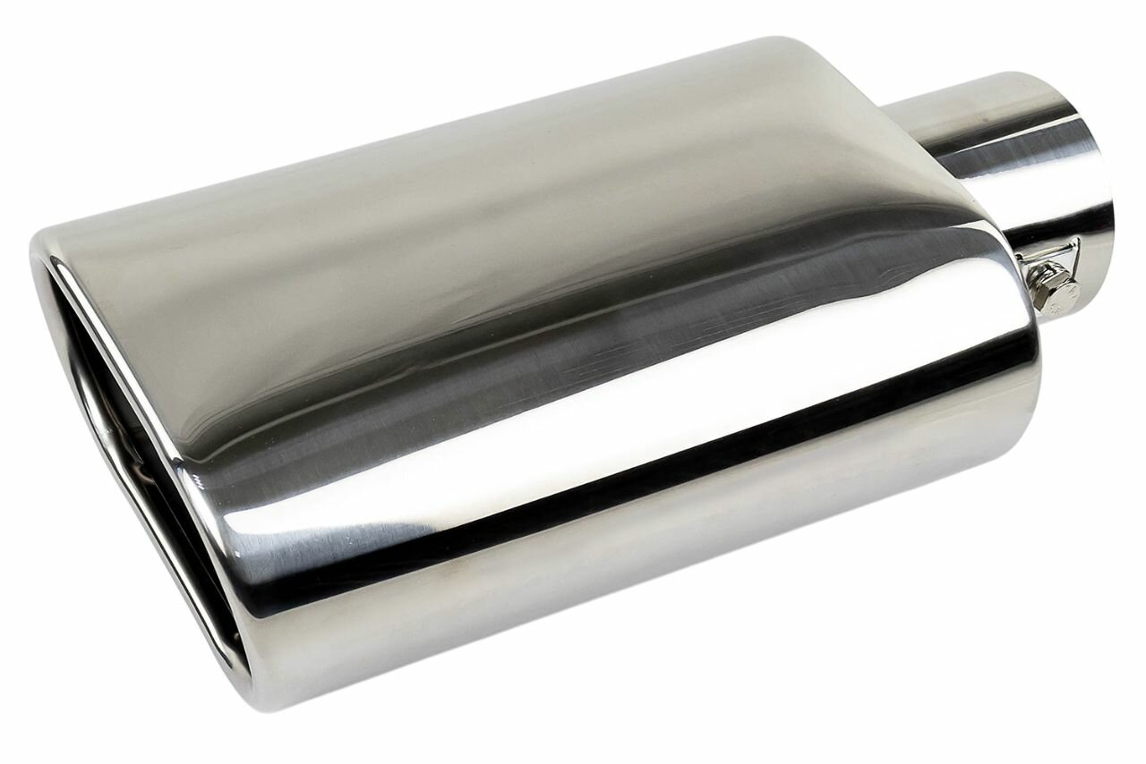 Овальная насадка глушителя Sal-Man HJ-US0061 d122х69ммиз нержавеющей стали