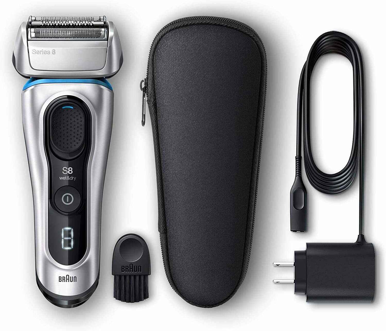 Сеточные Braun Электробритва сеточная Braun Series 8 8330s Серый
