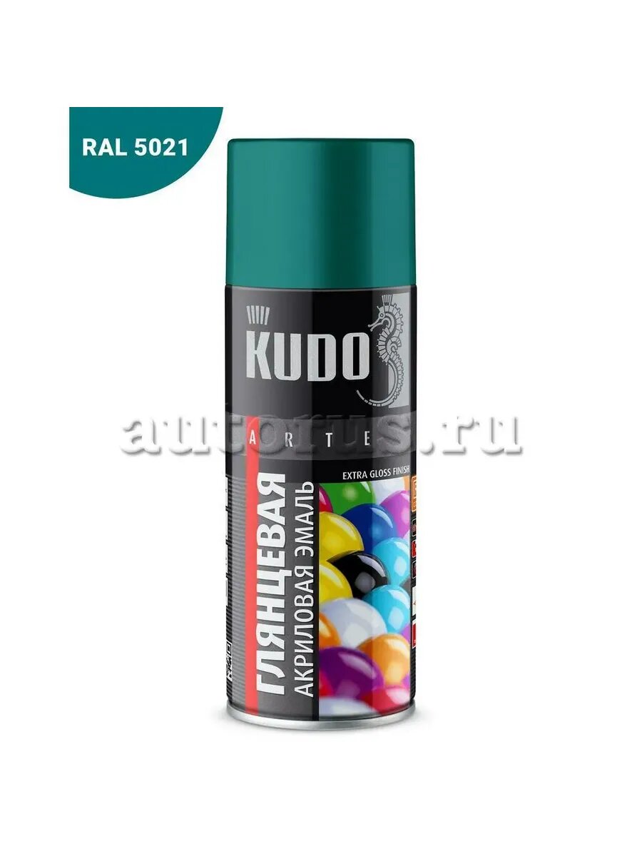 Эмаль универсальная акриловая RAL 5021 морская волна высоког